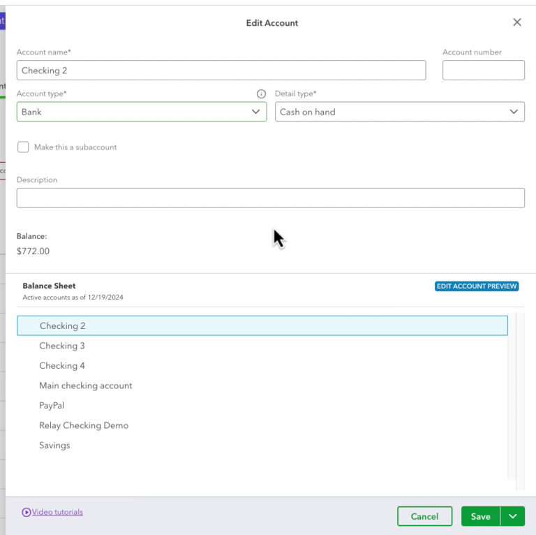 How to Edit the Chart of Accounts in QuickBooks Online: A Complete ...